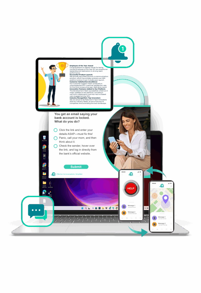 QComm | Elevate Internal Communication & Maximize Productivity